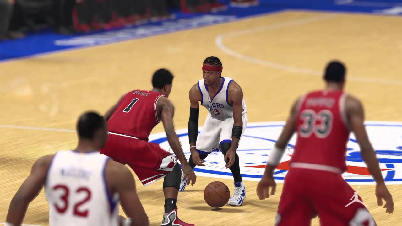 Allen iverson crossover derrick rose!!! - YouTube