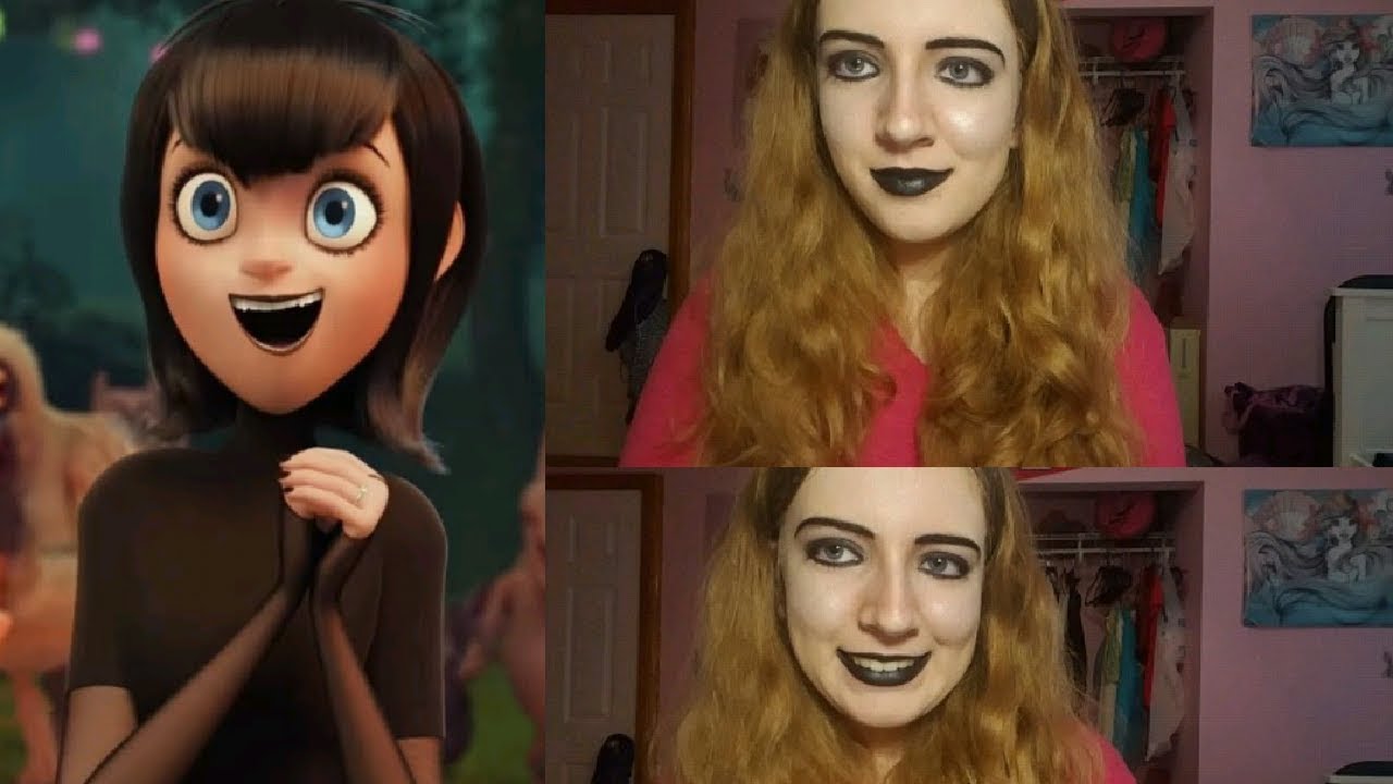 Hotel Transylvania Mavis Makeup Tutorial - YouTube