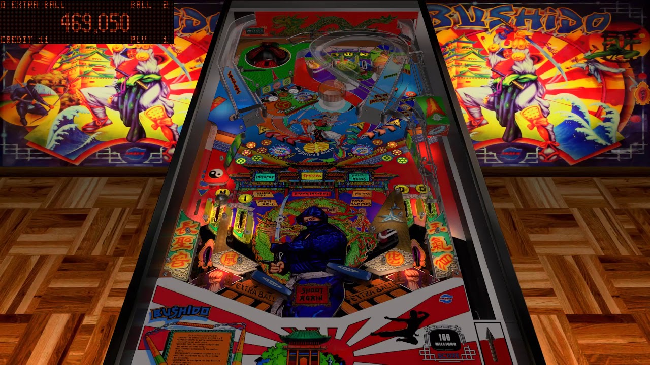 Bushido Pinball VPX - YouTube