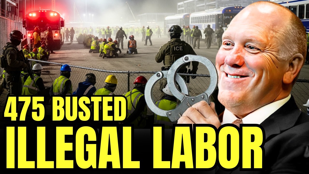 475 Arrested in Largest ICE Raid in U.S. History - YouTube