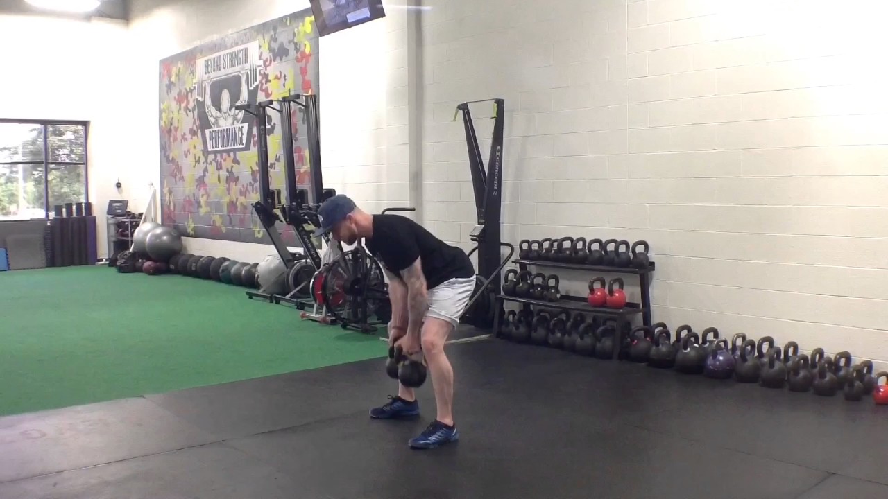 Technique Tuesday: Row Your Double Kettlebell Clean - YouTube