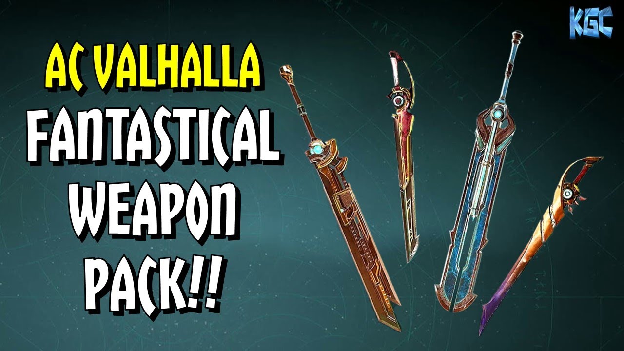 AC Valhalla - FANTASTICAL WEAPON PACK - Available Now!! - YouTube