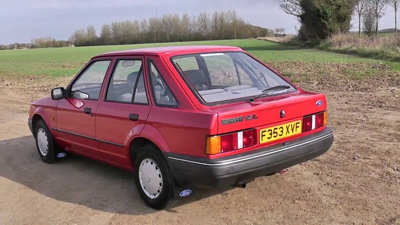 HD 1988 Ford Escort MK4 1 3 L OHV YouTube HD 1988 Ford Escort MK4 1 3 L OHV YouTube
