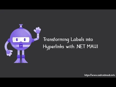 Transforming Labels into Hyperlinks with NET MAUI #dotnetmaui #urllinks ...
