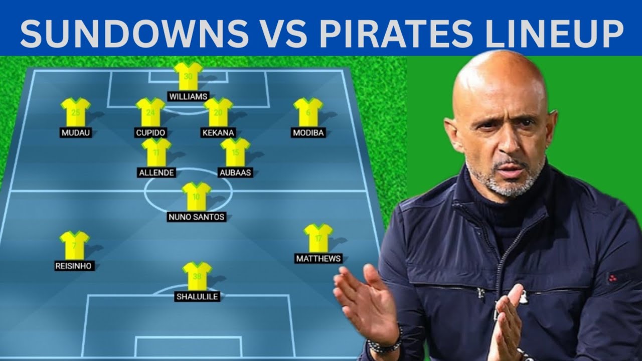🔥 Mamelodi Sundowns vs Orlando Pirates – Predicted Line-Up & Tactical ...