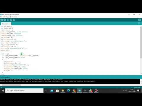 Tutorial project sensor alkohol (MQ7) dengan LED dan LCD di proteus - YouTube