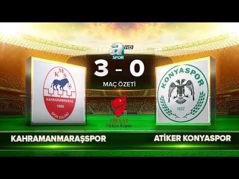 Kahramanmaraşspor 3-0 Atiker Konyaspor | Maç Özeti
