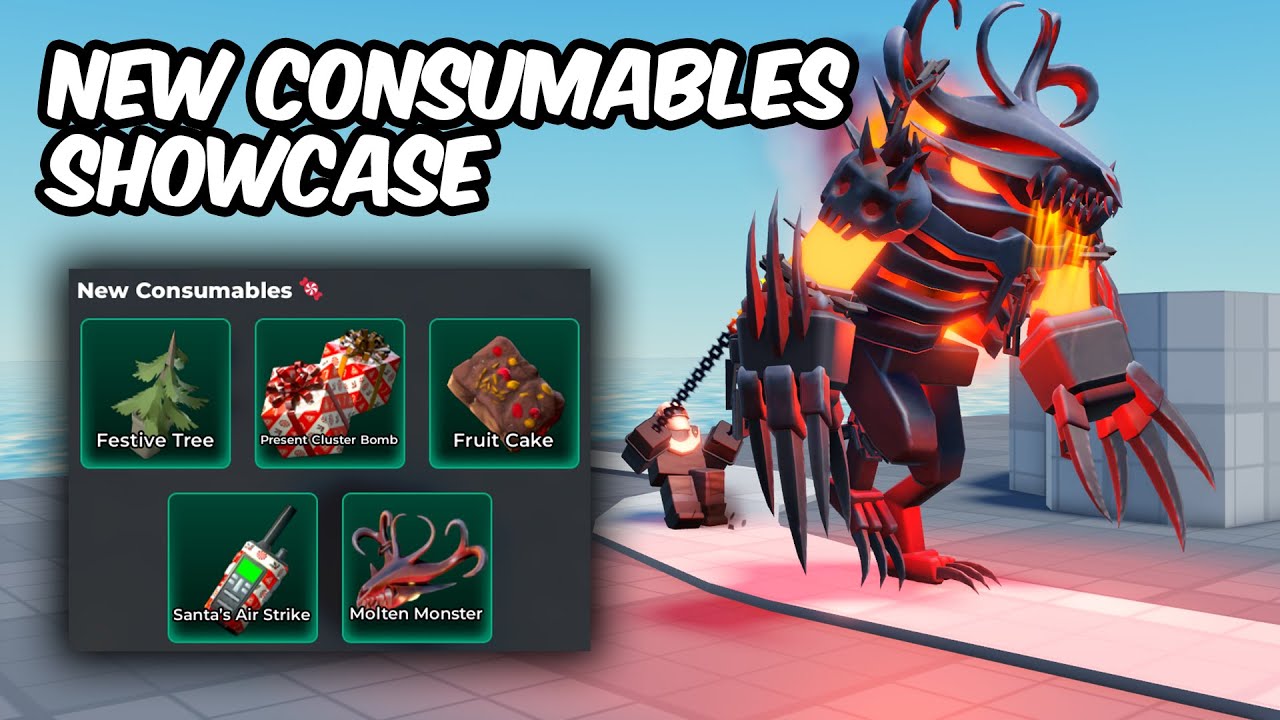 ALL NEW CONSUMABLES SHOWCASE | TDS - YouTube