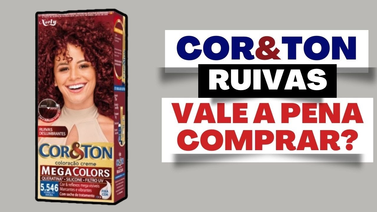 Tintura Creme Cor & Ton Vermelho Amora 5.546 É Boa? Vale a Pena? Como ...