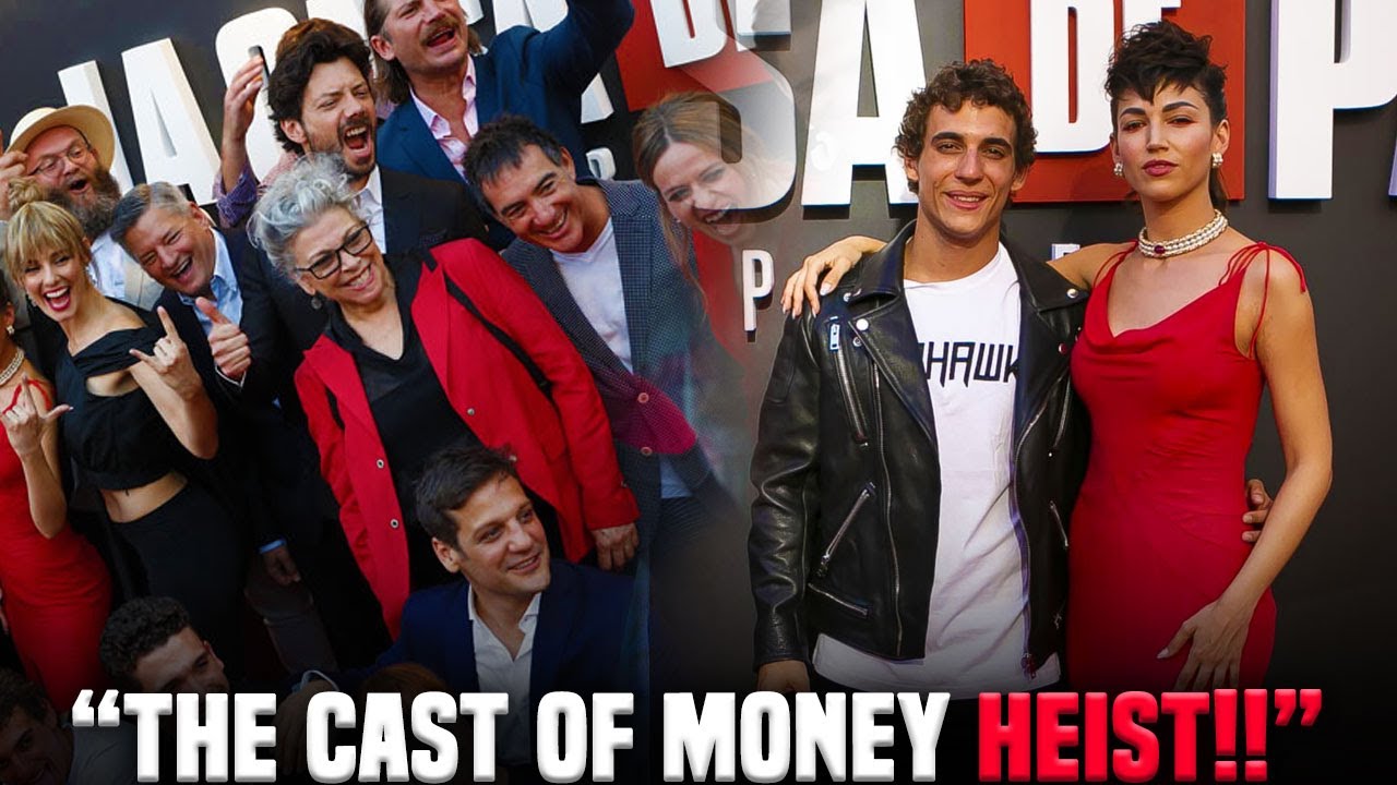 The Cast Of Money Heist Ranked By Net Worth! - YouTube