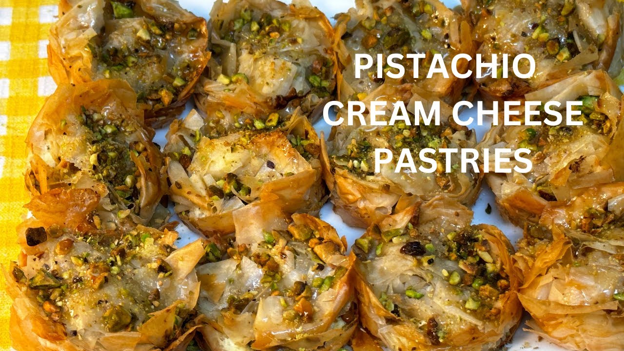 Pistachio Cream Cheese Pastries | Quick, Easy & Delicious - YouTube