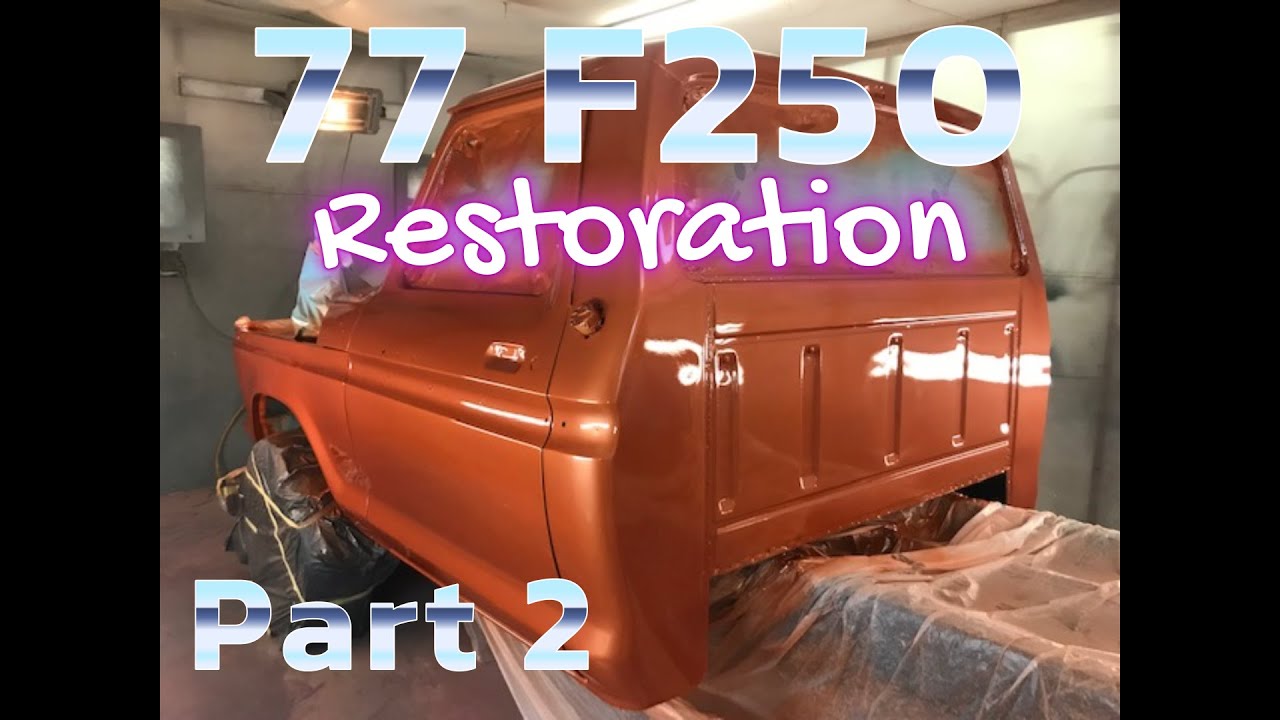 Dentside F250 Highboy restoration, part 2, more metalwork and paint ...