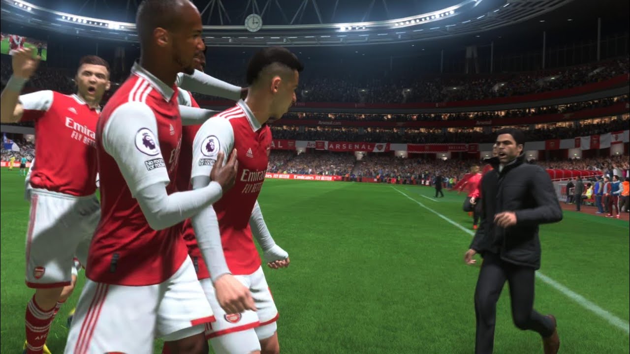 Arsenal last minute goal FIFA 23 - YouTube
