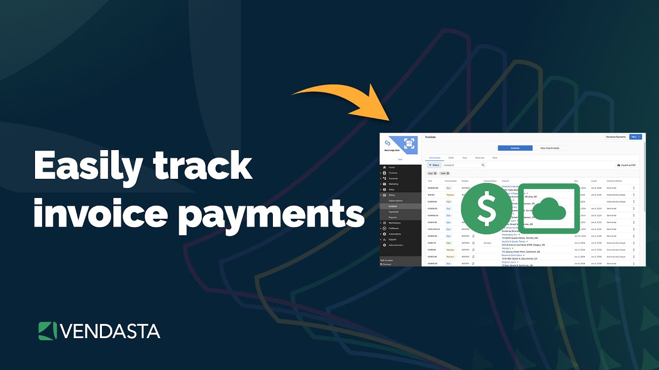 Easily track invoice payment status - YouTube