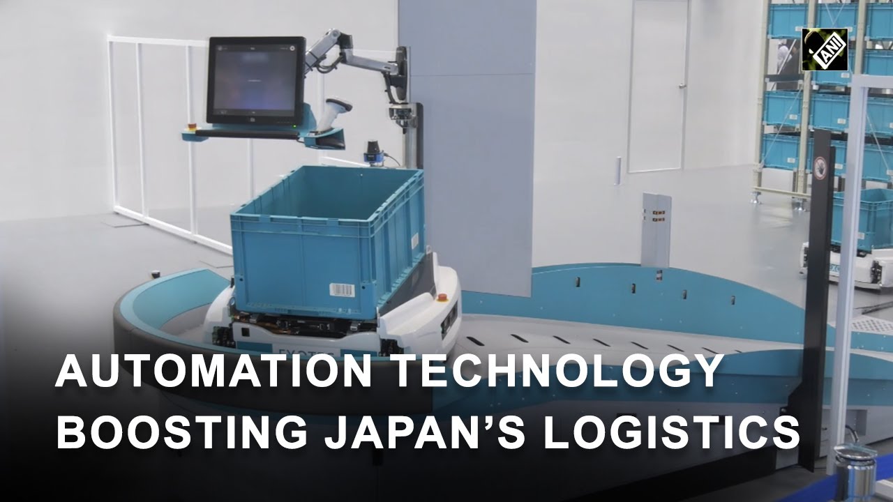 Automation technology to boost Japan’s logistics industry - YouTube