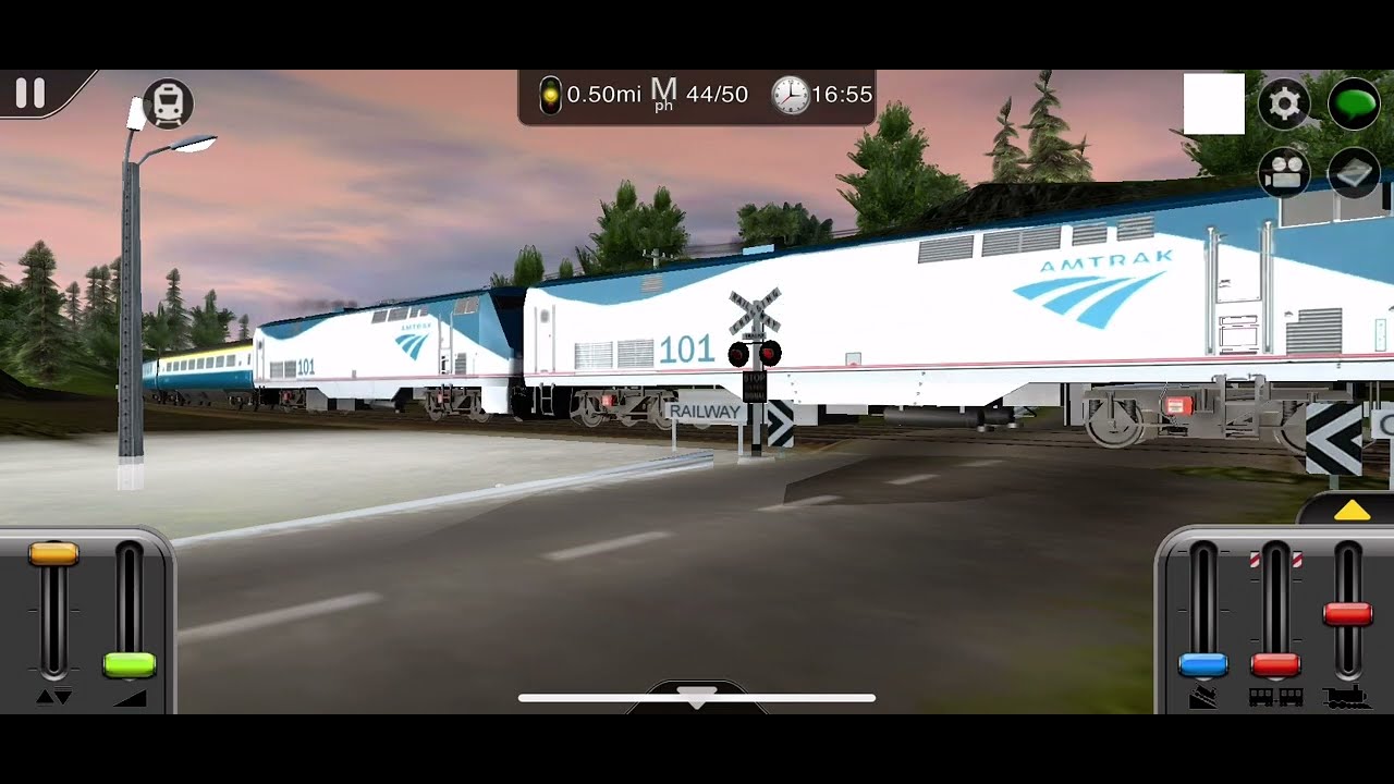 Amtrak #92 Silver Star leading to Miami FL - YouTube