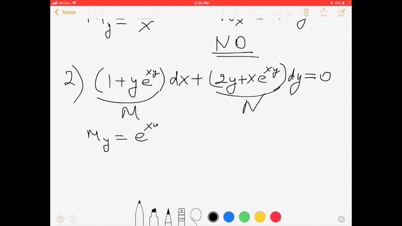 Diff Eq Final Exam Review - YouTube