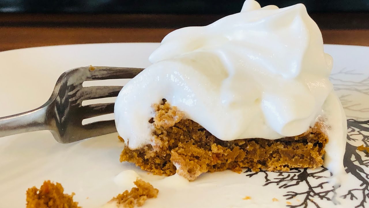 I FORGOT Thanksgiving DESSERT !! | 2 Ingredient PUMPKIN Carrot CAKE In ...