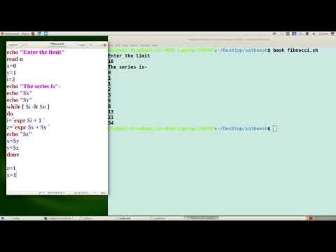 System Administration lab - Shell Programming 11 - exp 14 - YouTube