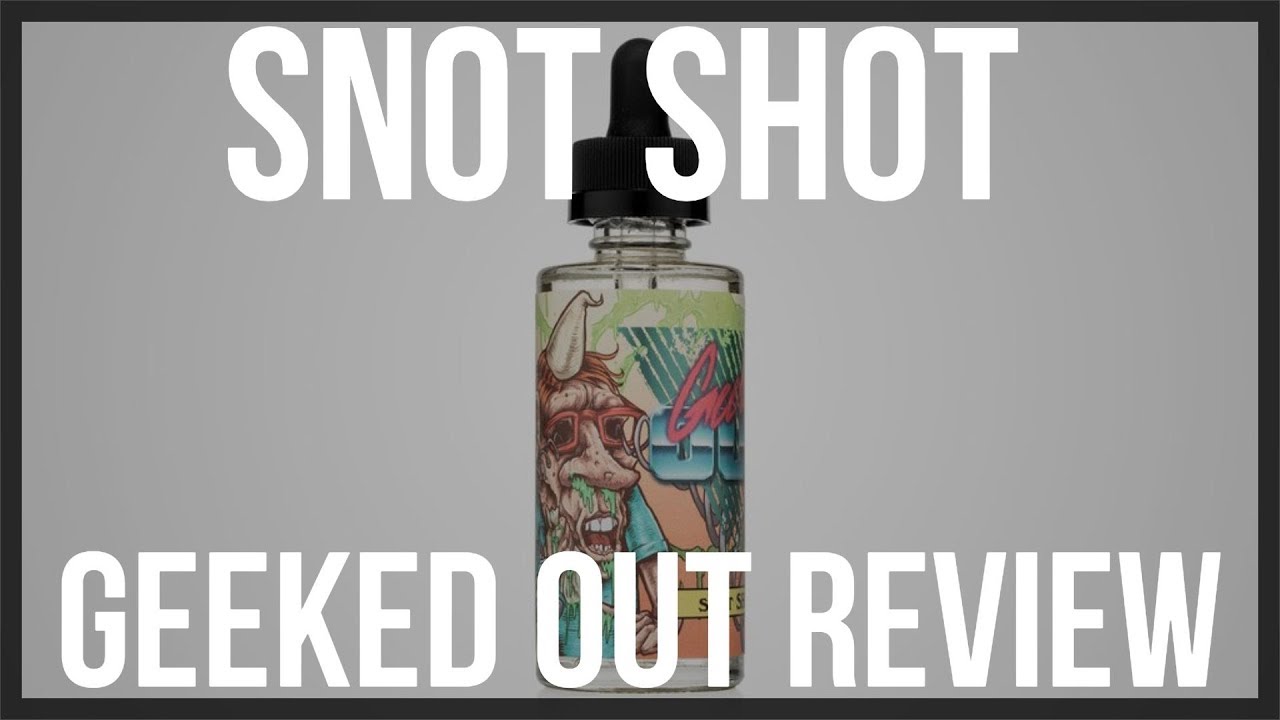 Geeked Out Snot Shot Review - YouTube