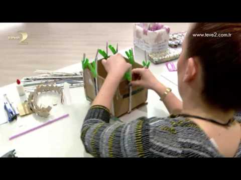 Derya Baykal'la Gülümse: Gazete Kağıdı ile Sepet Yapımı
