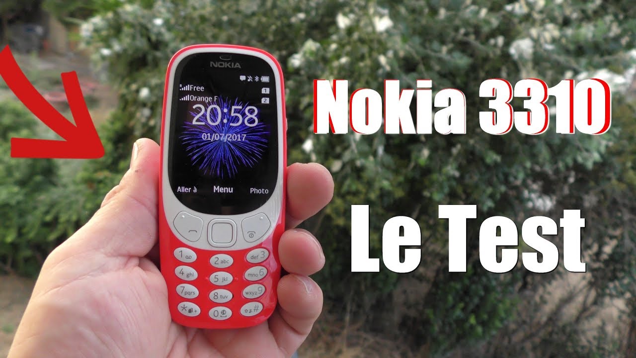Nokia 3310 : Le Test en 3 minutes - iTech Store - YouTube