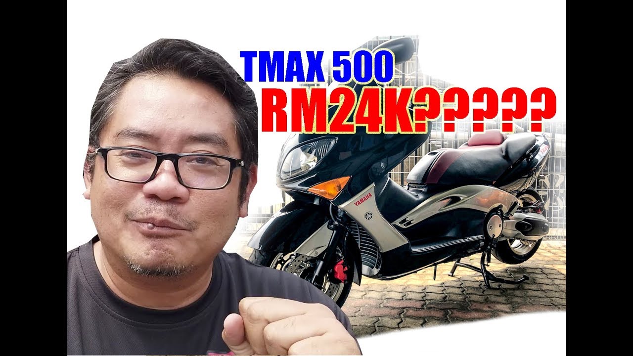 Yamaha TMAX 500 - Unit Reconditioned(2004-2007) RM24K??? | VLOG - YouTube