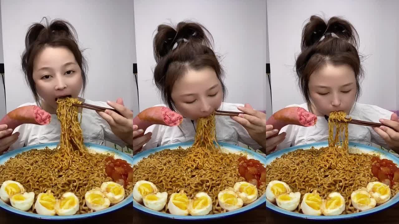 ASMR MUKBANG | SPICY SEAFOOD BOIL CRAB, OCTOPUS, SCALLOP, ENOKI ...