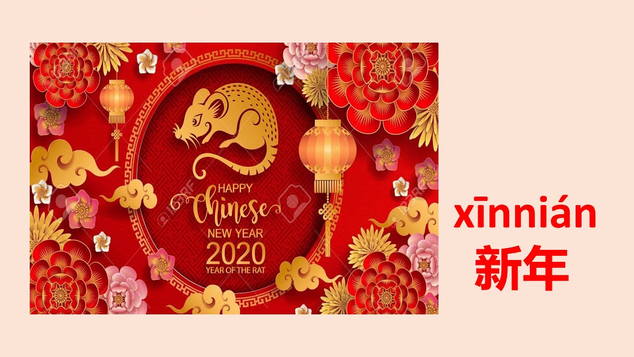 “Chinese New Year” PPT Video for kids learning Chinese - YouTube