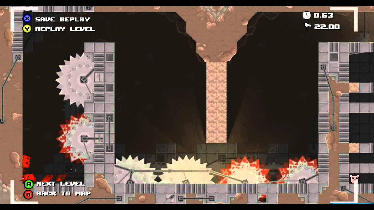 super meat boy world 1 - YouTube