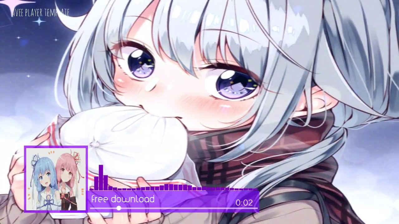 Avee Music Player Nightcore Template • Free Download & Use • By Kasumin ...