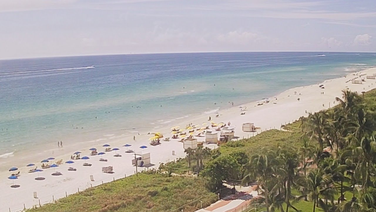 LIVE - Beach Camera, Miami Beach, Florida - YouTube