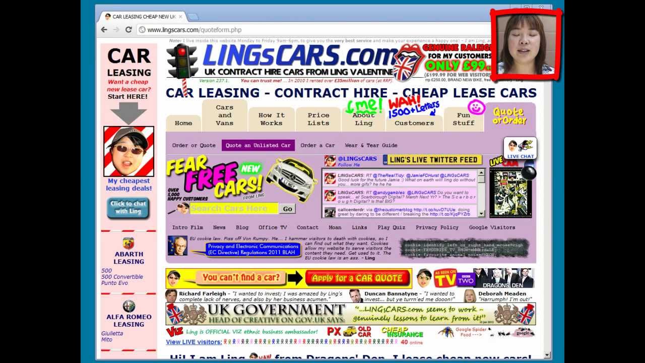 LINGsCARS Car Quote tutorial - starring Wot Went Wong - YouTube