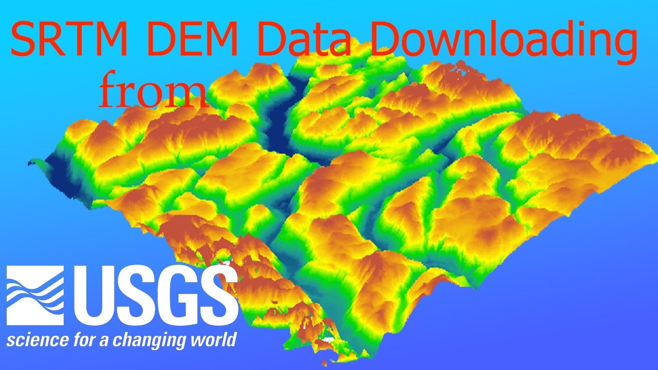 How to download 30m SRTEM DEM data free - YouTube