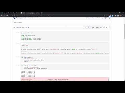 Getting started with kafka-python with Kafka in Docker | Tutorial ...
