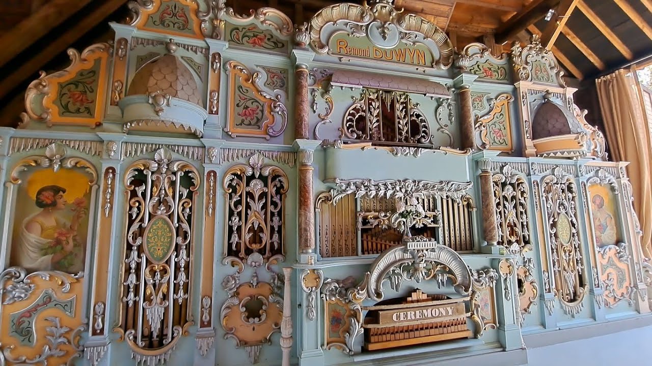 89 key Remond Duwyn dance organ - Preston Court - YouTube