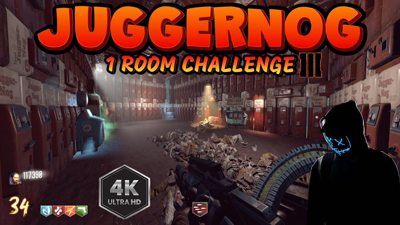 One Room Challenge JUGGERNOG EDITION! 4K Full Game Play - YouTube