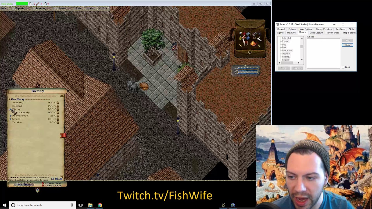 UO Forever AFK Macros/Stats - YouTube