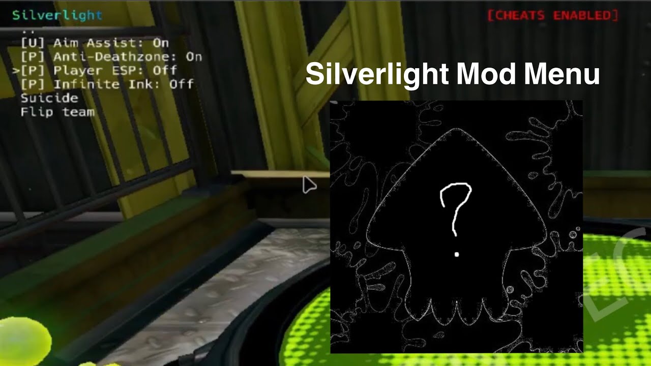 Silverlight Mod Menu (Splatoon 1) - YouTube