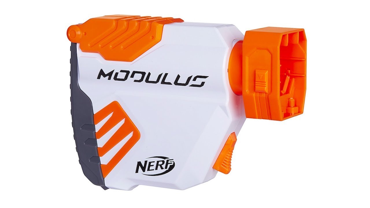 Nerf News - NERF N-Strike Modulus Storage Stock - YouTube