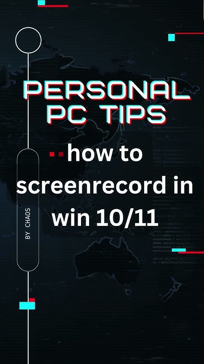 how to record your screen in pc shortcut key!.. - YouTube
