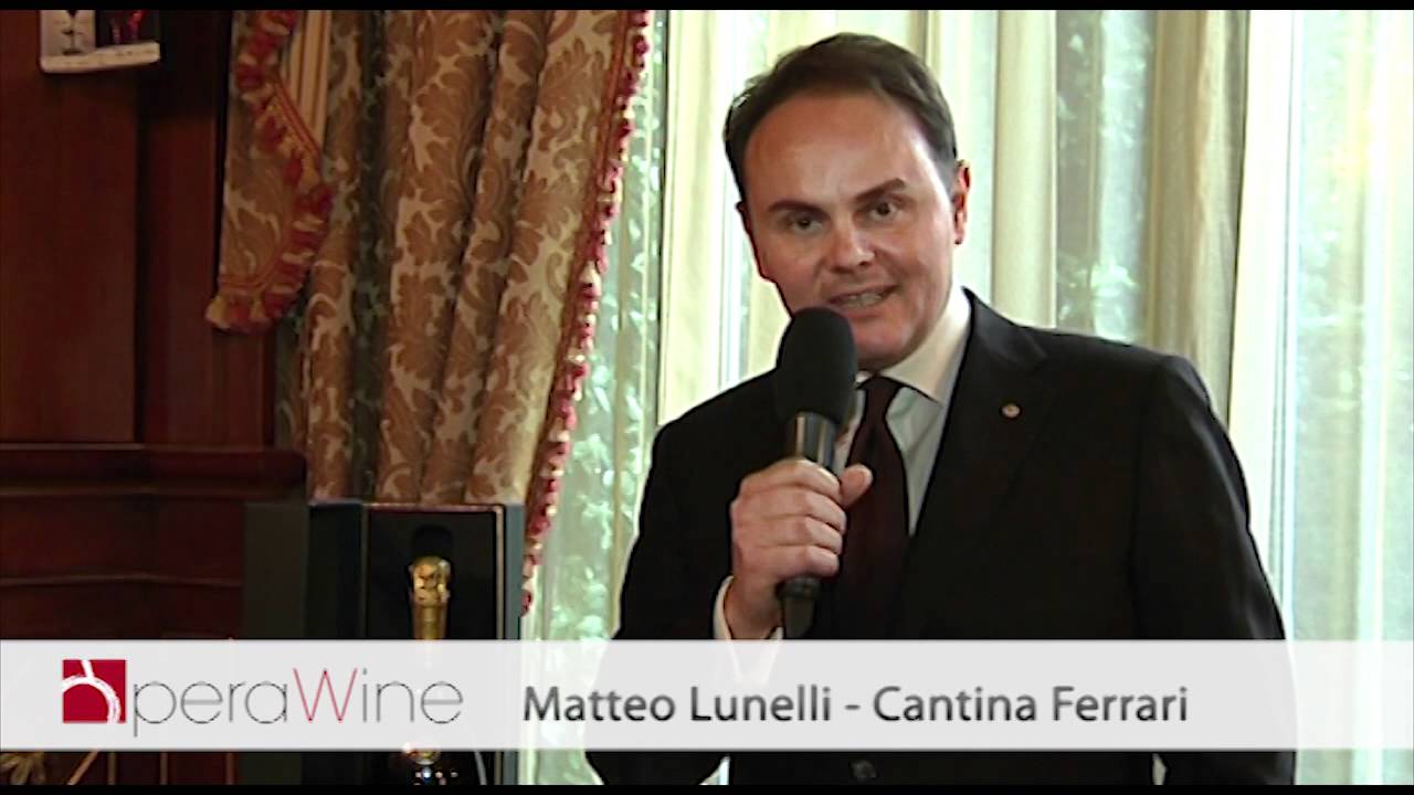 OperaWine - Press Conference - Matteo Lunelli - Cantina Ferrari - YouTube