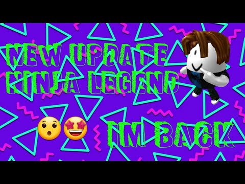 ⛄NEW UPDATE NINJA LEGEND 🎄(IM BACK) - YouTube