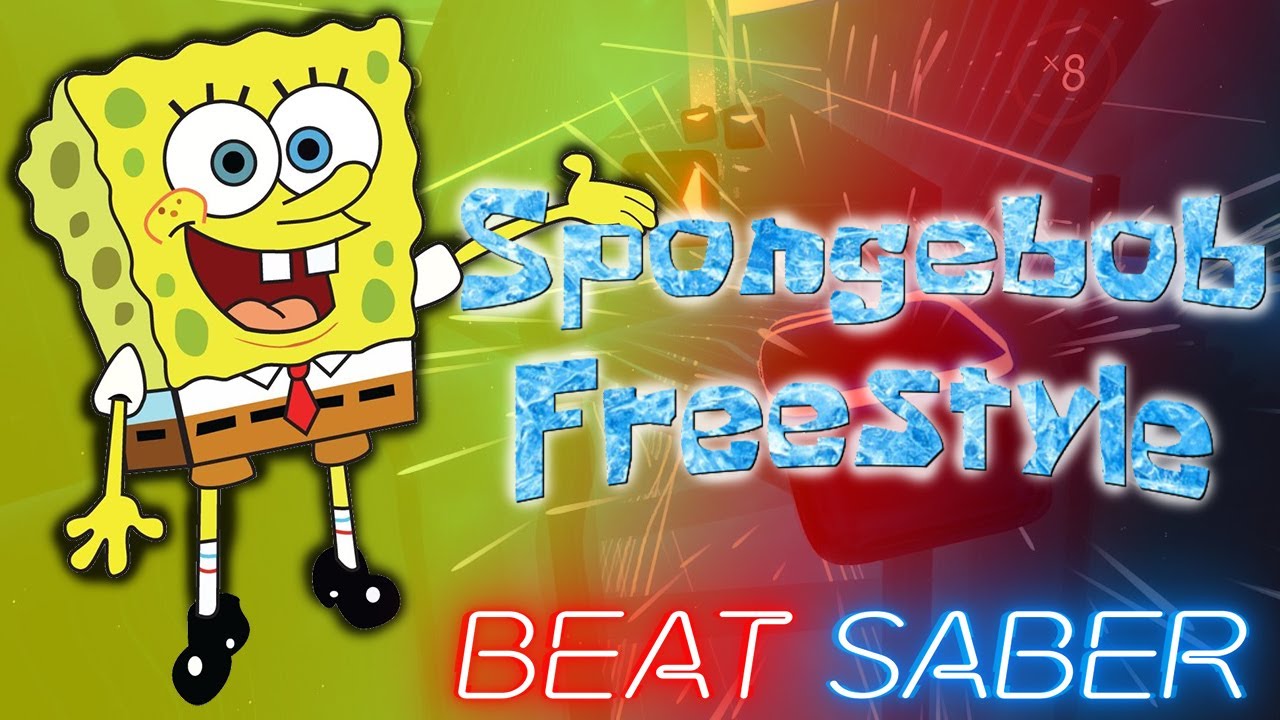 Spongebob Freestyle - Holy Tony on Beat Saber Custom Song (Meme) - YouTube