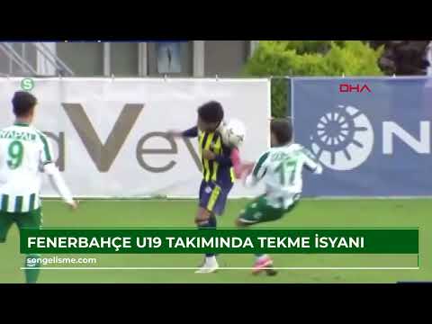 Fenerbahçe U19 takımında tekme isyanı