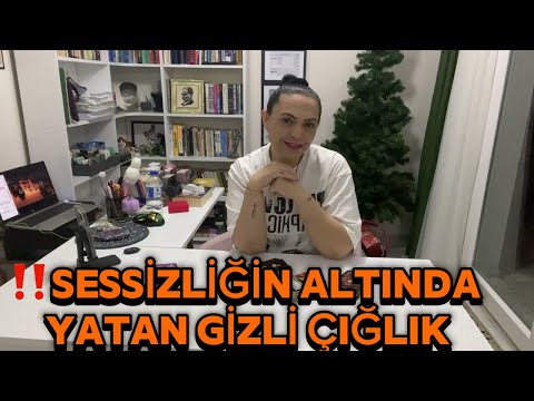 ‼️SESSİZLİĞİN ALTINDA YATAN GİZLİ ÇIĞLIK #tarot #astrolojiyorumu #aklındakikişi #aşkfalı #tarotfalı