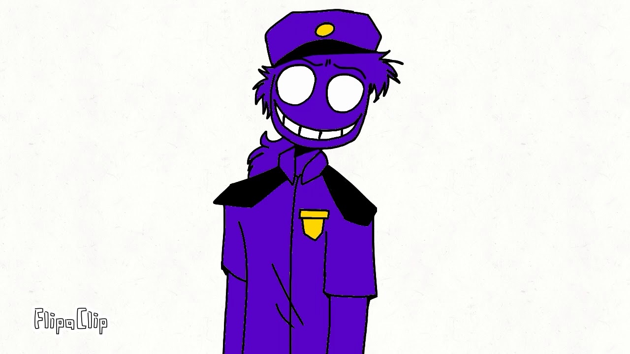 Despicable meme animation fnaf(purple guy) - YouTube