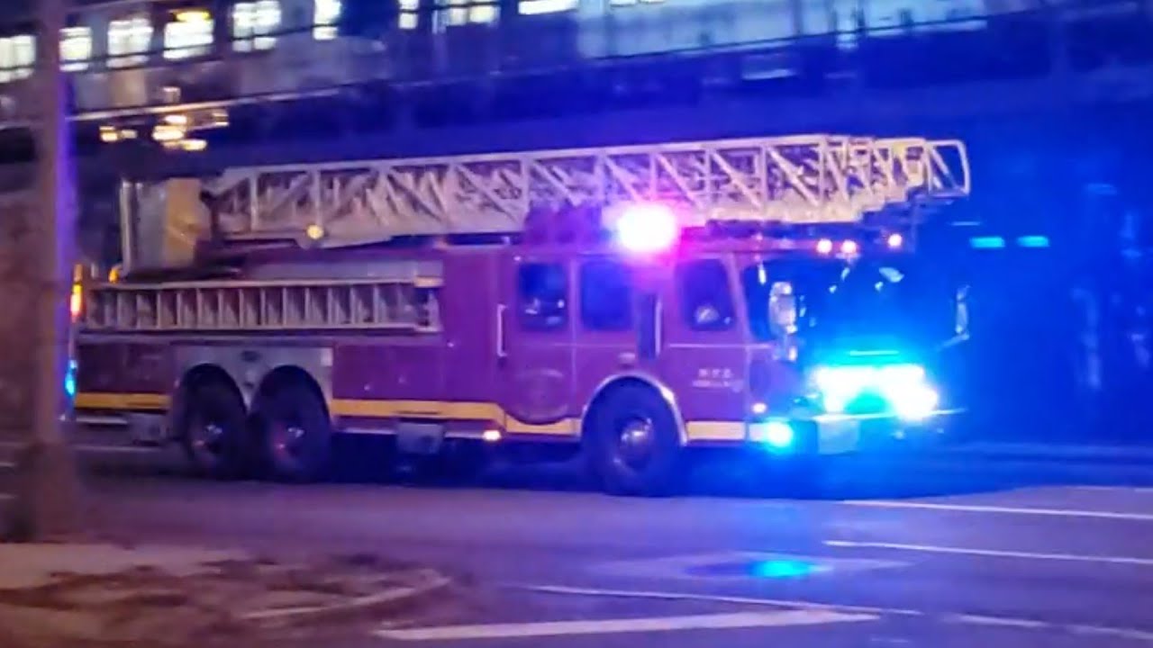 Newark NJ Fd Ladder 6 (S37) Acting As ladder 4 Responding 10-17-19 ...