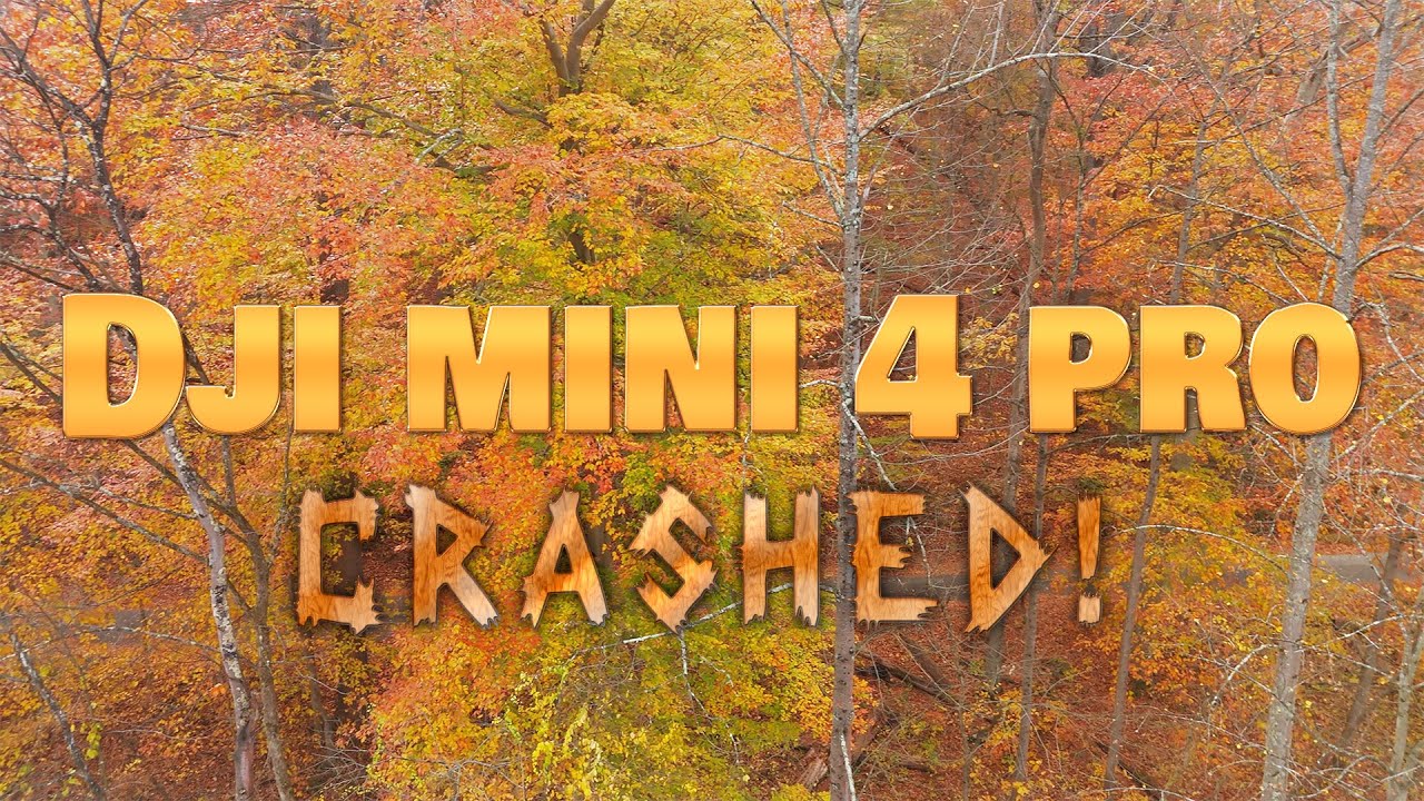 DJI Mini Pro 4 Crashed! - YouTube