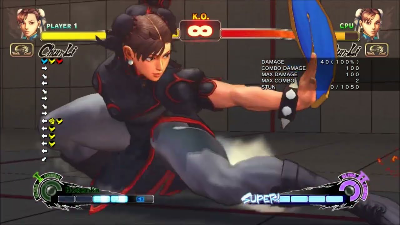 SF4 Omega at a Glance - Chun-Li - YouTube